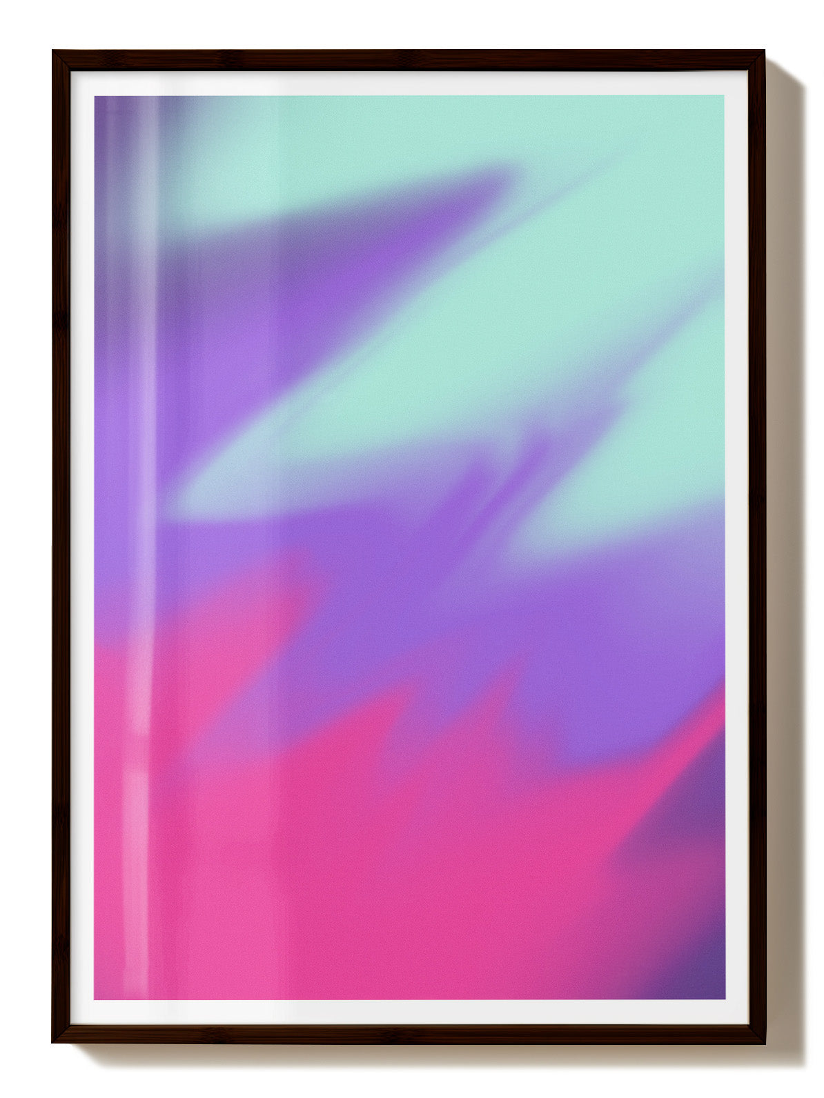 Fire and ice Poster – moderner Fine Art Print | Spawnd